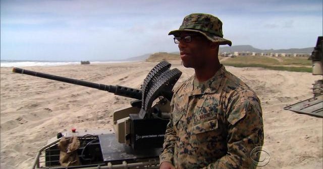 Marines test futuristic weapons of warfare - CBS News