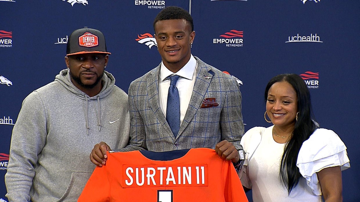 Pat Surtain Broncos Introduction April 30, 2021