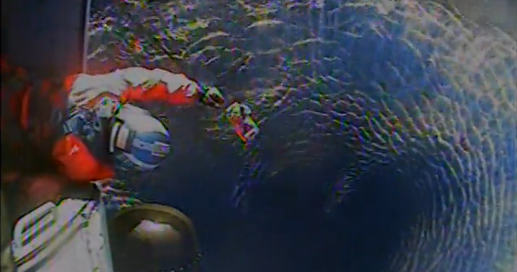 Coast Guard Rescues 5 Fisherman From Burning Boat Off Cape Cod - CBS Boston
