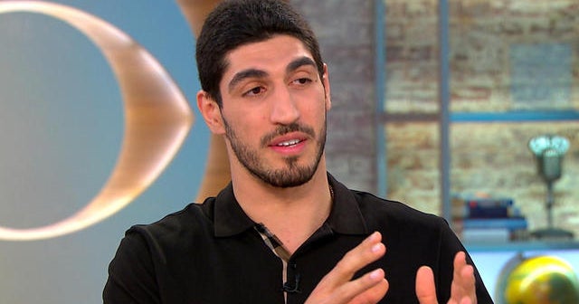 NBA player Enes Kanter on Turkey revoking passport, death threats - CBS ...