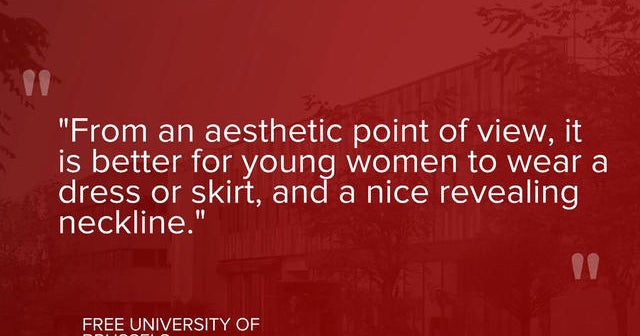 University asks female graduates to wear revealing tops - CBS News