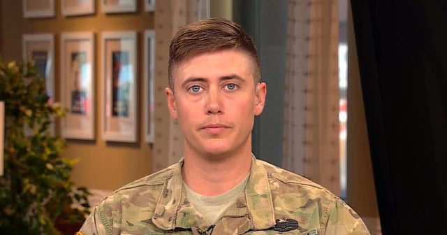 Transgender National Guardsman speaks out on Trump's ban - CBS News