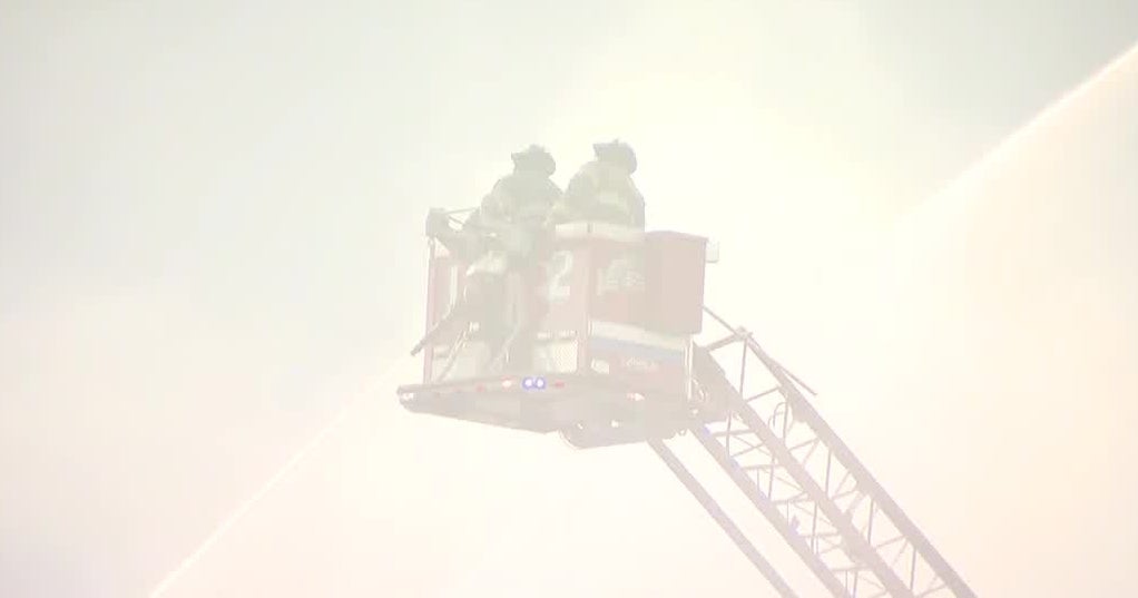 Multi-Alarm Fire In Paterson, N.J. Displaces 6 Families - CBS New York