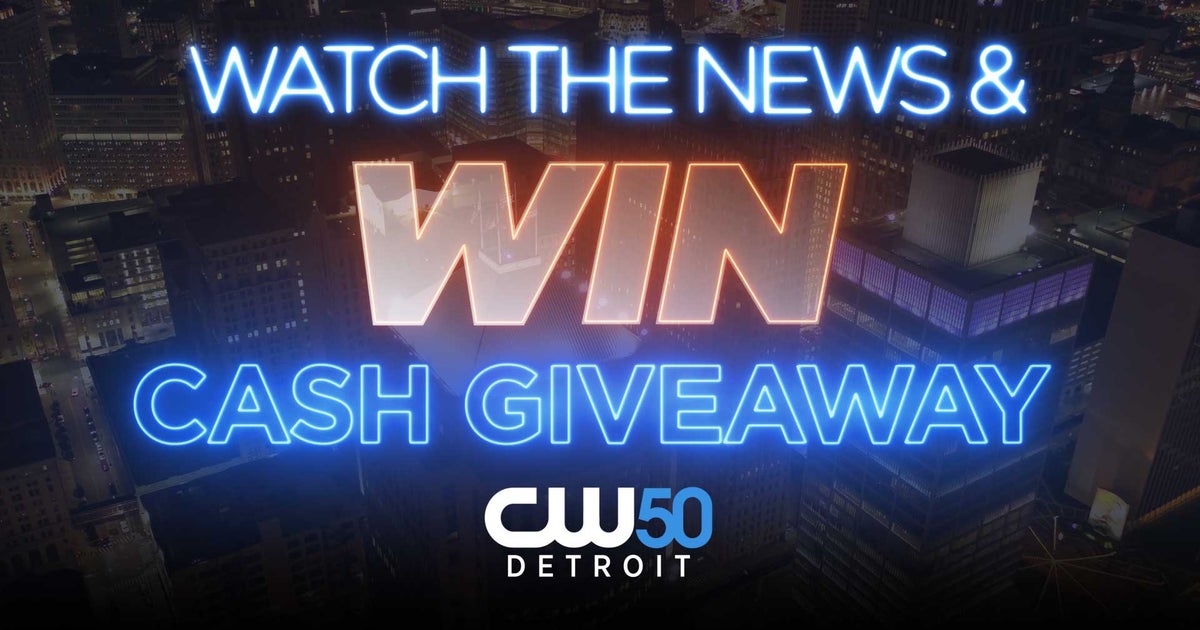 CW50 "Watch the News and Win" Giveaway - CBS Detroit