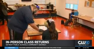 In-Person Class Returns For DPSCD Students - CBS Detroit