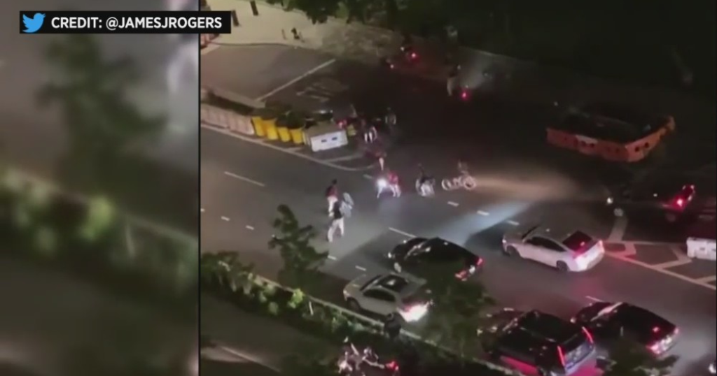 Bicyclists Struck By Vehicles At Protest Near Brooklyn Bridge - CBS New ...