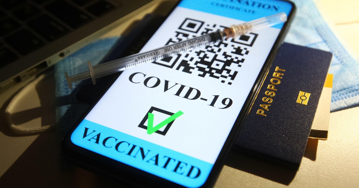 Vaccine passports: What are they and how do they work? - CBS News