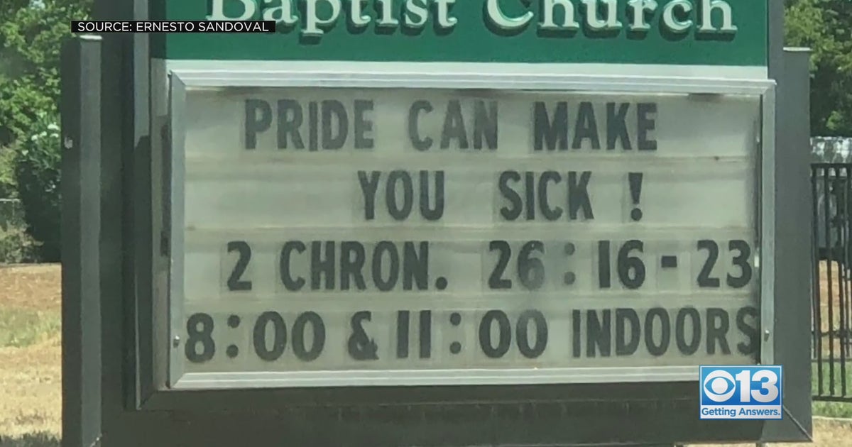 Davis Pastor Says Church's Message On Pride That Drew Anger Was ...