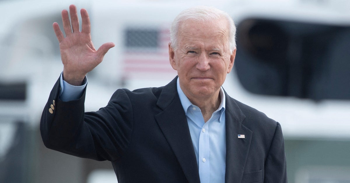 Biden arrives in Europe for first foreign trip as president - CBS News