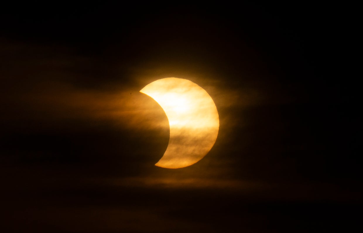 Rare Sunrise Eclipse Seen Around The World