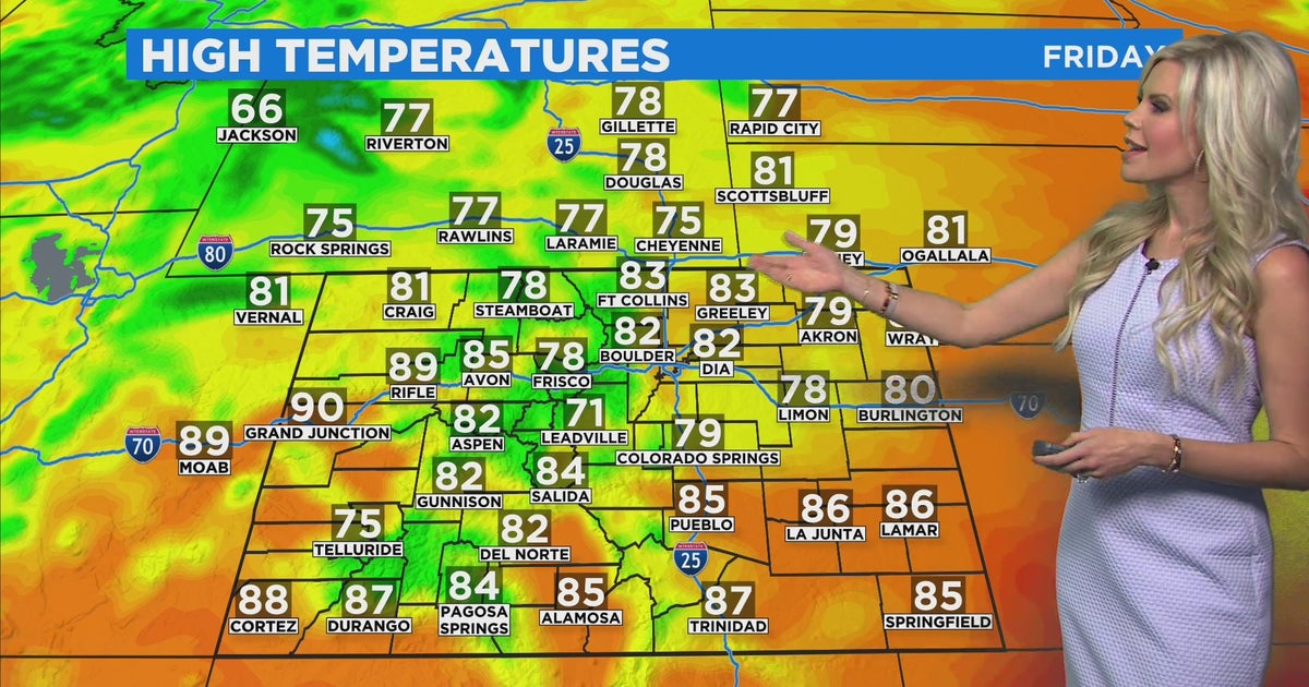 Denver Weather: Quick Cool Down Before Heat Returns - CBS Colorado