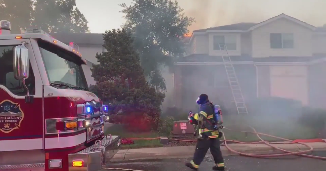 Fire Starts At House In Lone Tree, Spreads To Neighboring Home - CBS ...