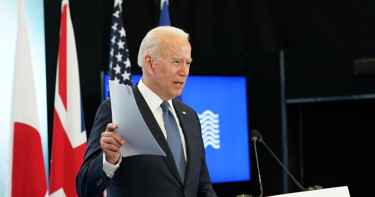 Biden says U.S. is "back at the table" as G-7 summit comes to close ...