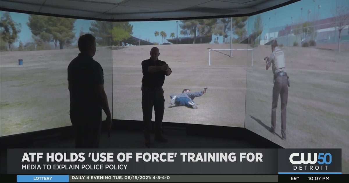 ATF Agents Hold A Classroom, Simulated 'Use Of Force' Training For The ...