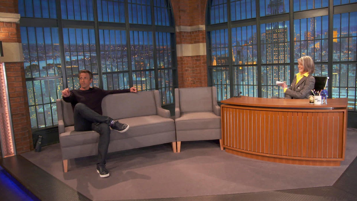 Seth Meyers, late night's "Mr. Nice Guy" - CBS News