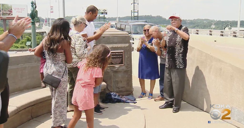 Homestead Grays Bridge Rededicated With Special Ceremony - CBS Pittsburgh