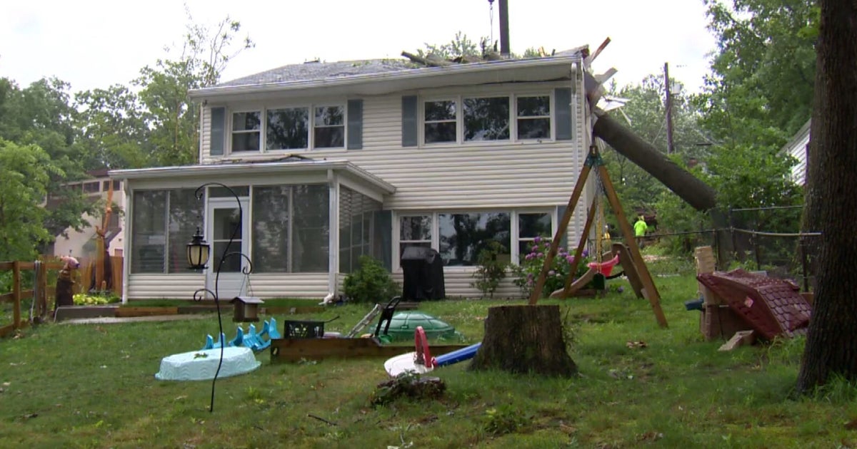 Maryland Weather: Storm Downed Trees And Damaged Property Monday - CBS ...