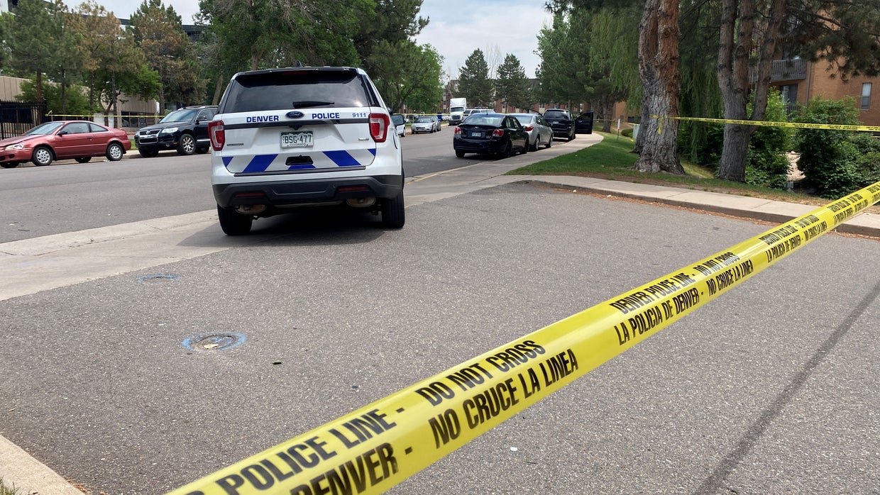 1 Injured In Shooting, Denver Police Search For Suspect - CBS Colorado