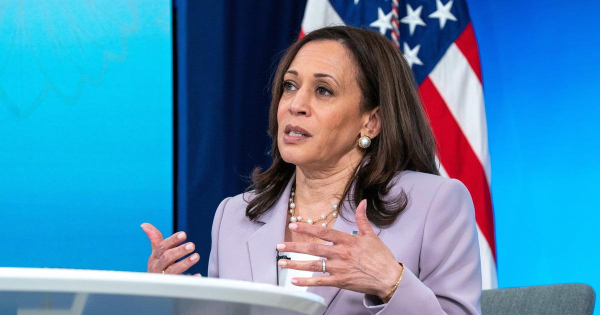 Harris joins DNC to announce expansion of "I Will Vote" campaign - CBS News