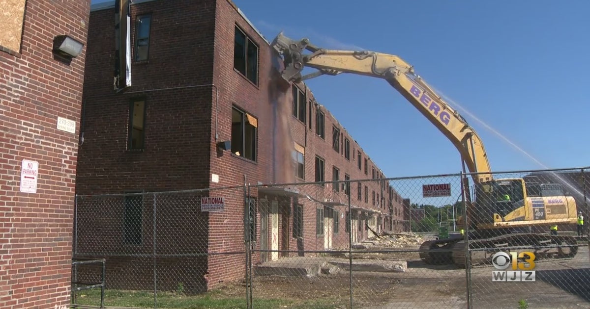 Demolition Begins At Perkins Homes To Make Way For Redevelopment - CBS ...