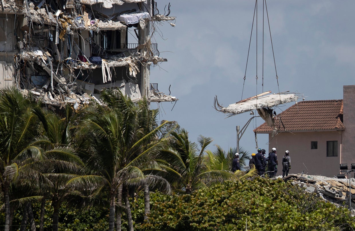Photos: Florida beachfront condo collapses