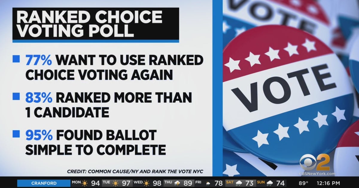 Poll Finds New Yorkers 'Overwhelmingly' Support Ranked Choice Voting ...