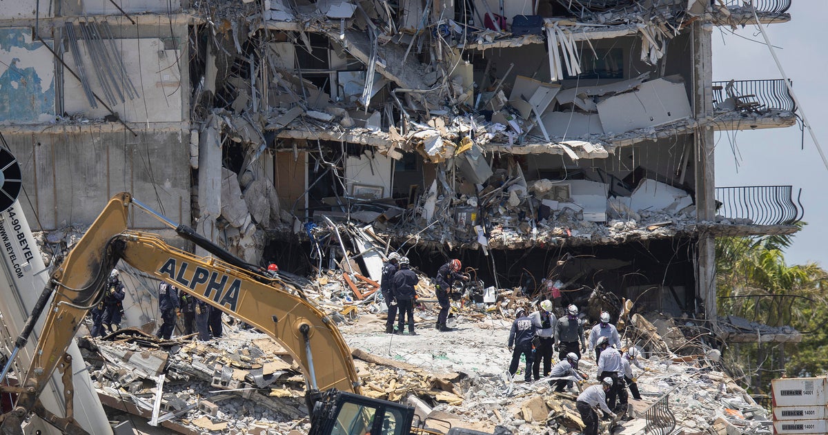 Photos taken two days before condo collapse show cracked concrete and ...