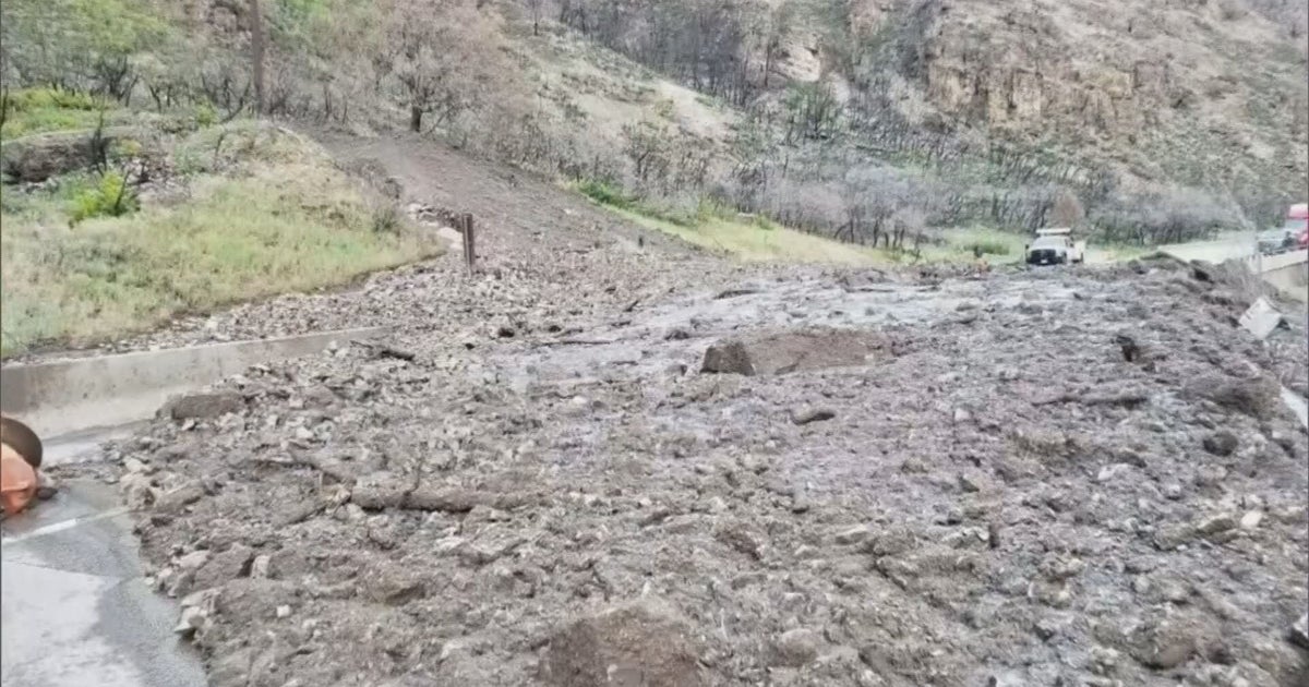 'Hard To Move': Watery Mudslide In Glenwood Canyon Makes Cleanup ...