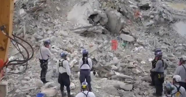 Search efforts at Surfside building collapse site speed up following ...