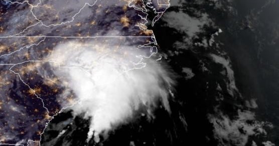 Tropical Storm Elsa bringing "torrential rains" to Carolinas as it ...