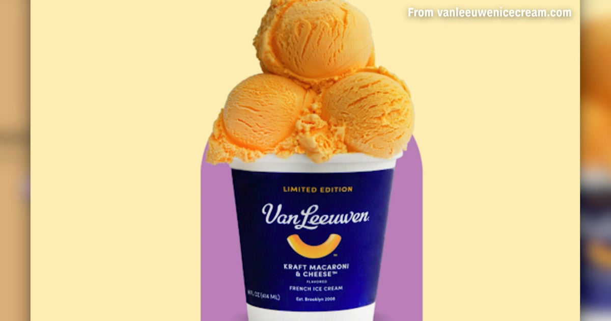Kraft Unveils New Mac & Cheese Flavored Ice Cream - CBS Minnesota