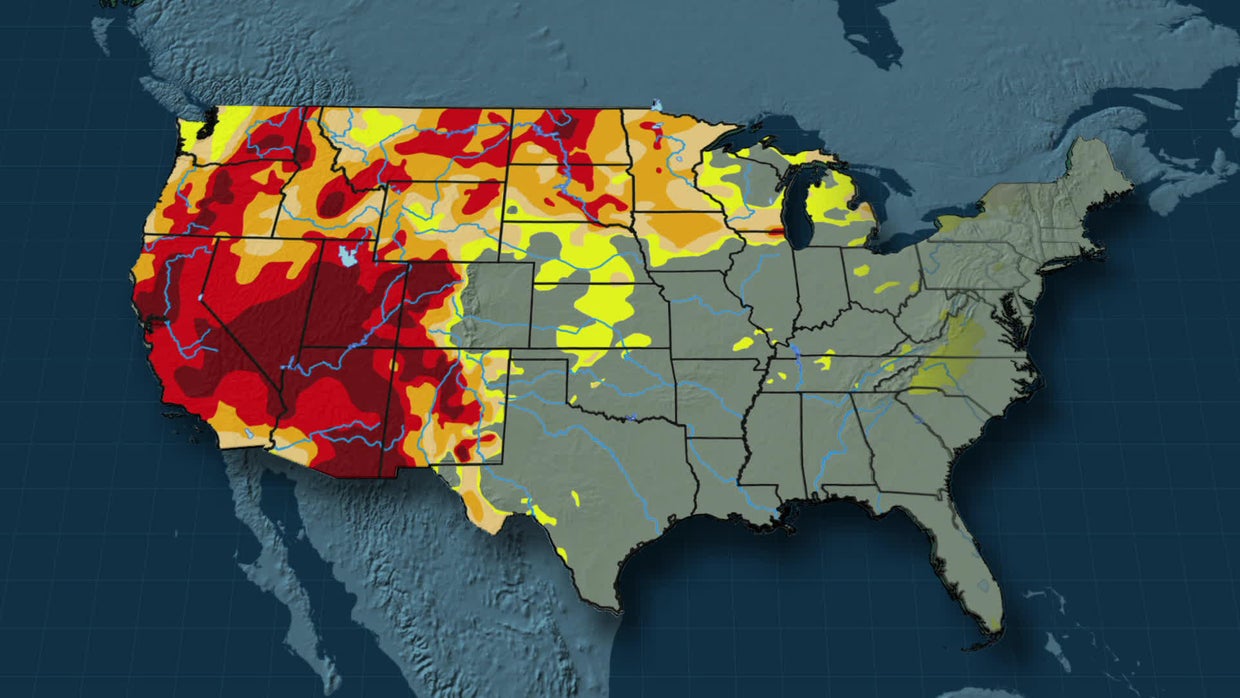 What the megadrought means to the American West - CBS News