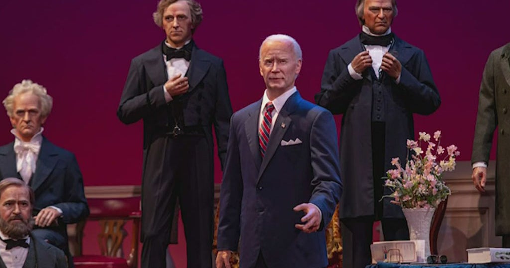 President Biden Audio-Animatronic Added To Disney World's 'Hall Of ...