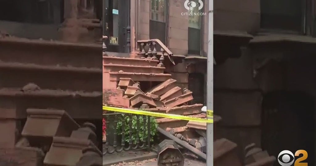 Brooklyn Brownstone Evacuated After Partial Building Collapse - CBS New ...