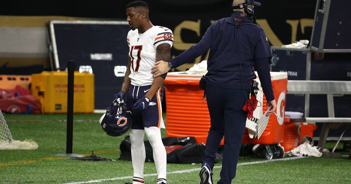 Bears Trading Wide Receiver Anthony Miller To The Texans - CBS Chicago