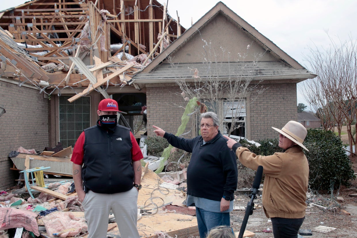 Devastating photos of tornado damage