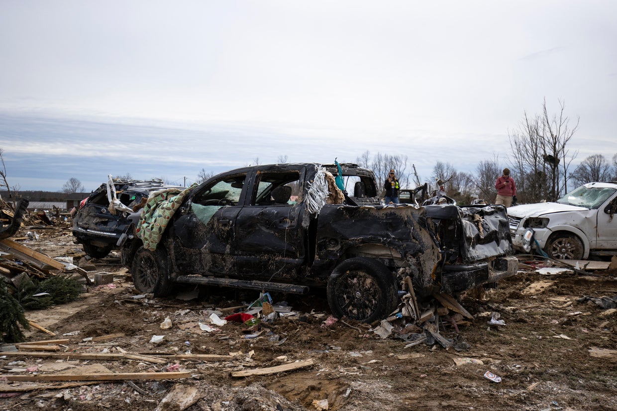 Devastating photos of tornado damage