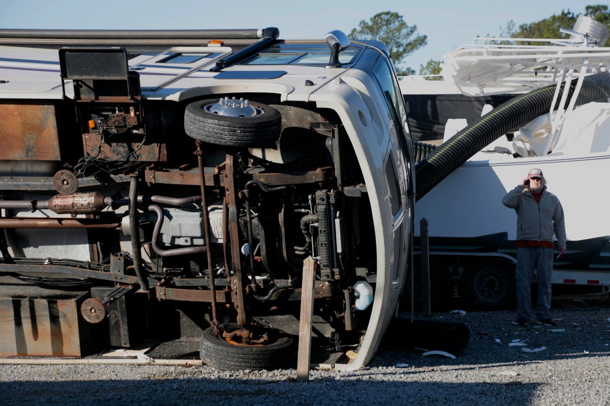 Devastating photos of tornado damage