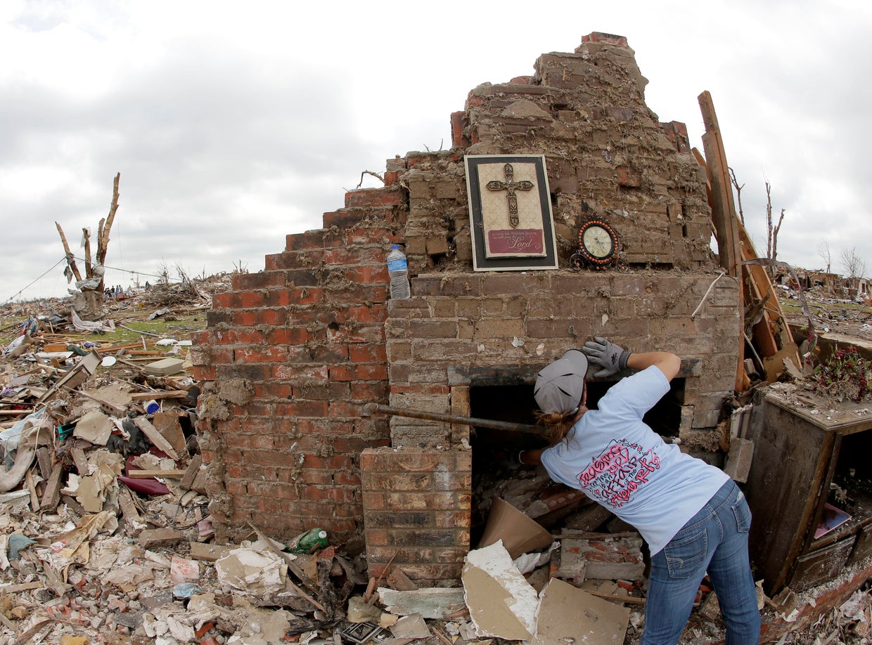 Devastating photos of tornado damage