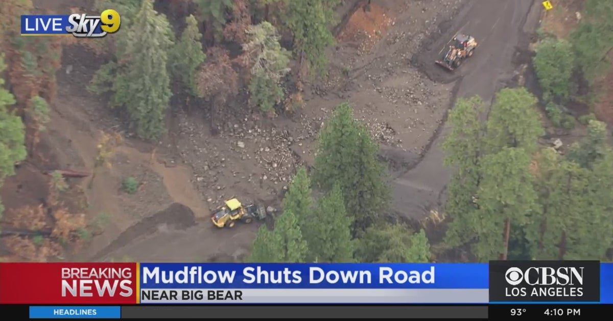 State Route 38 Reopens After Heavy Rains Trigger Mudslide In El Dorado ...