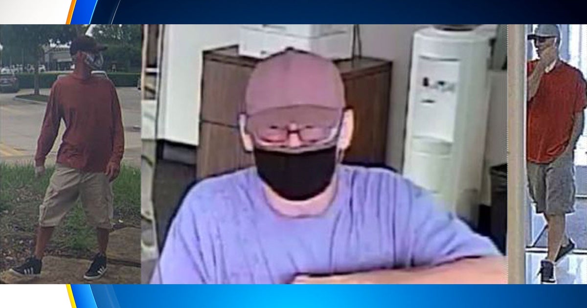 Dallas Police Department Searching For Serial Bank Robber - CBS Texas