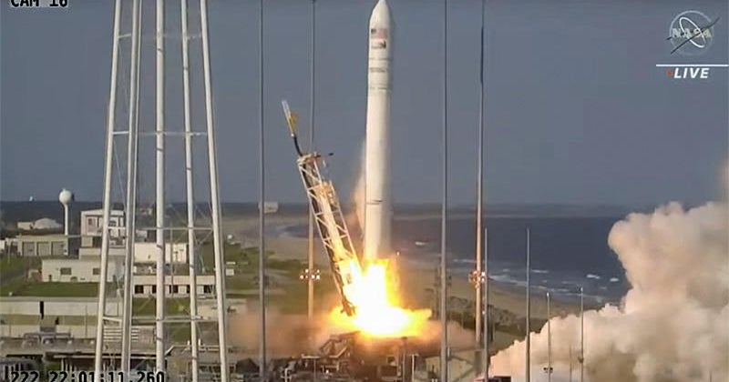 Northrop Grumman launches Cygnus cargo ship to space station - CBS News