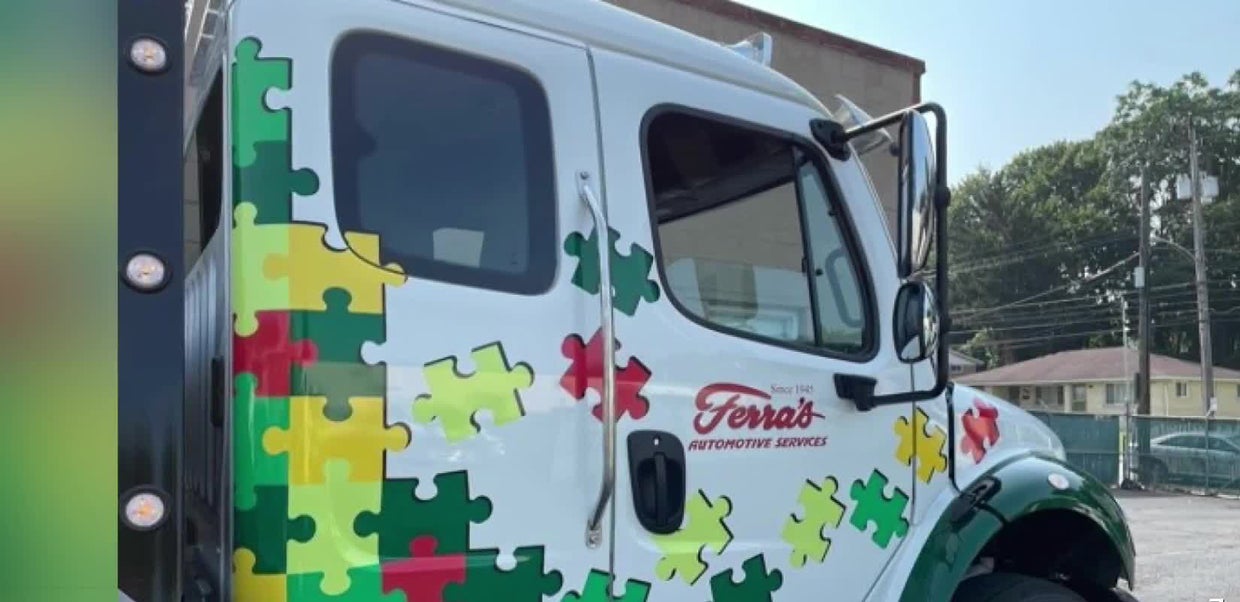 Local Towing Company Details Truck In Support Of Autism Awareness - CBS ...