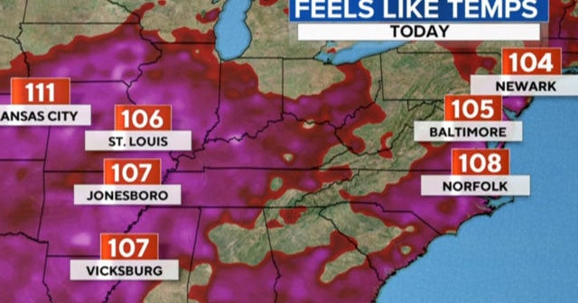 Tropical Storm Fred takes aim as dangerous heat threatens U.S. - CBS News