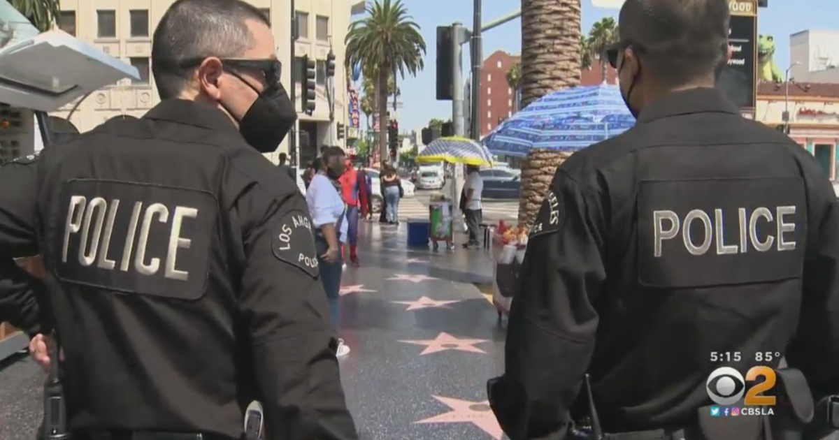 LAPD Launches Increased Foot Patrols In Hollywood, Staffed With Reserve ...