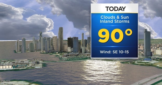 Miami Weather: More Typical Summer Pattern Returns To South Florida ...