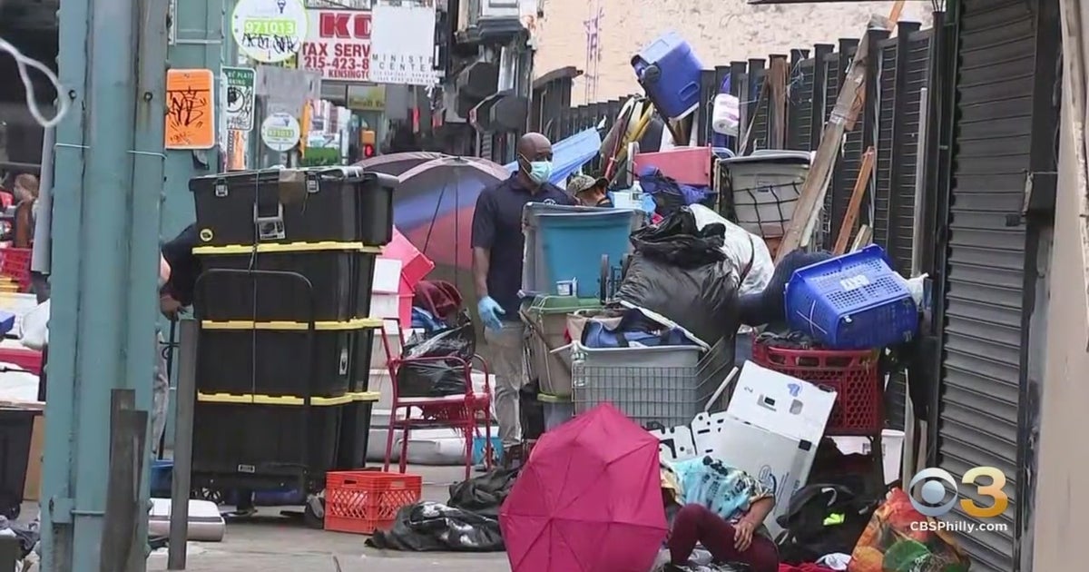 'They Need Support': Philadelphia Officials Break Up Homeless ...