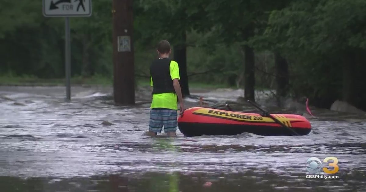 Tropical Storm Henri Causes Flooding On Streets In Mercer County, New ...
