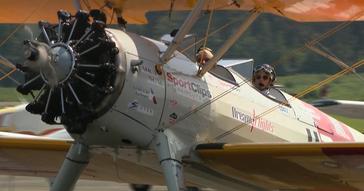 World War II veterans take to the skies on restored planes - CBS News