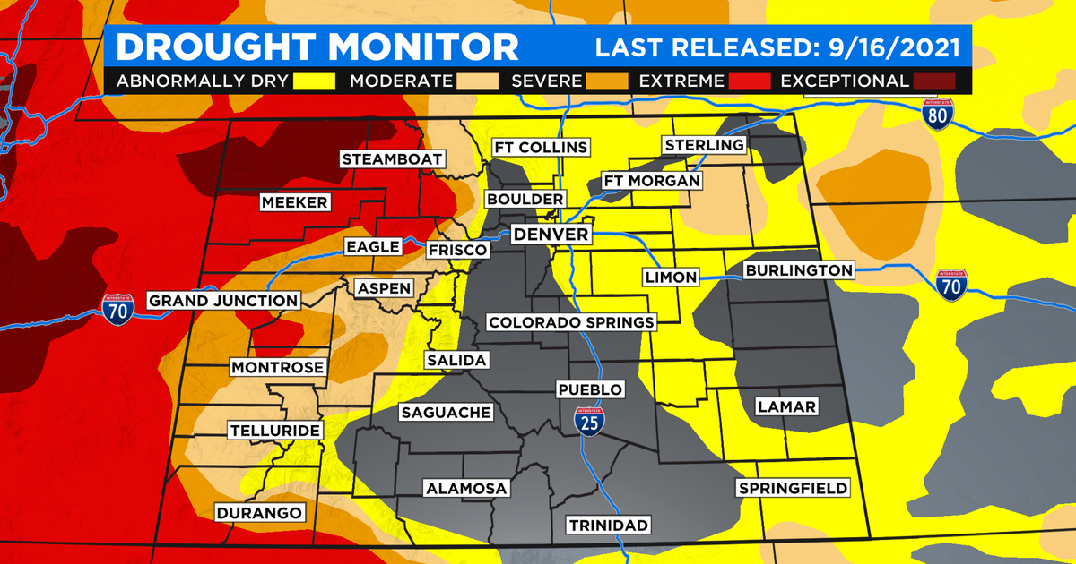 After Weeks Of Improvement, Drought In Colorado Is Getting Worse Again ...